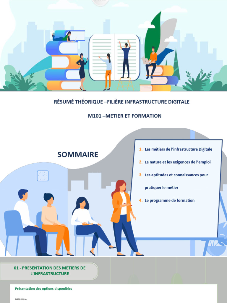 Metier Et Formation Infrastructure Digitale | PDF