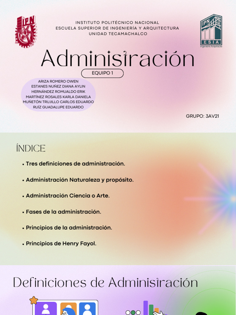 Admon. 1 | PDF
