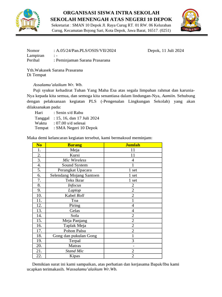 SPJ PLS2024.2025 | PDF