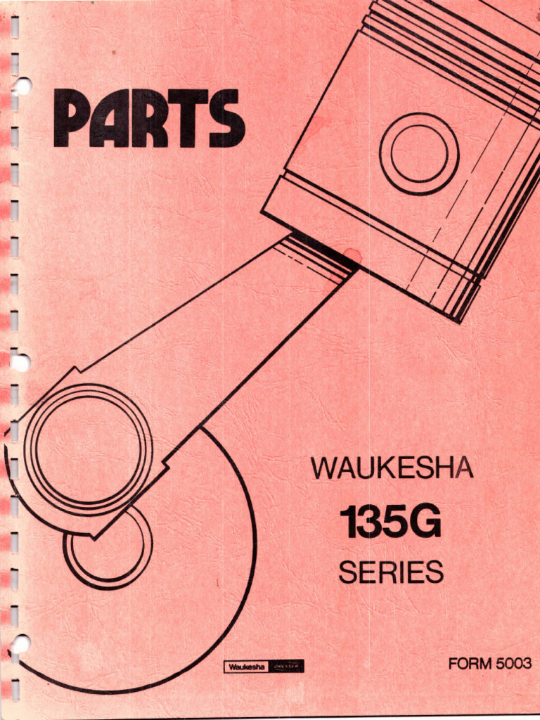 Waukesha 135G Engine Parts | PDF