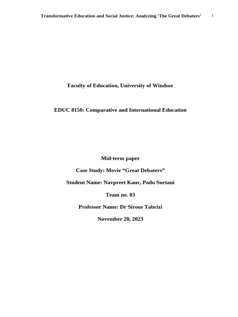 Case-Study-Team 3 | PDF