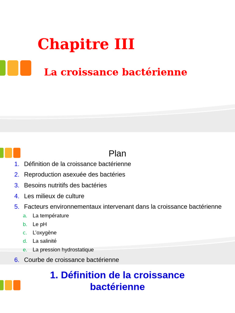 Croissance Bactérienne Sporulation Et Germination | PDF