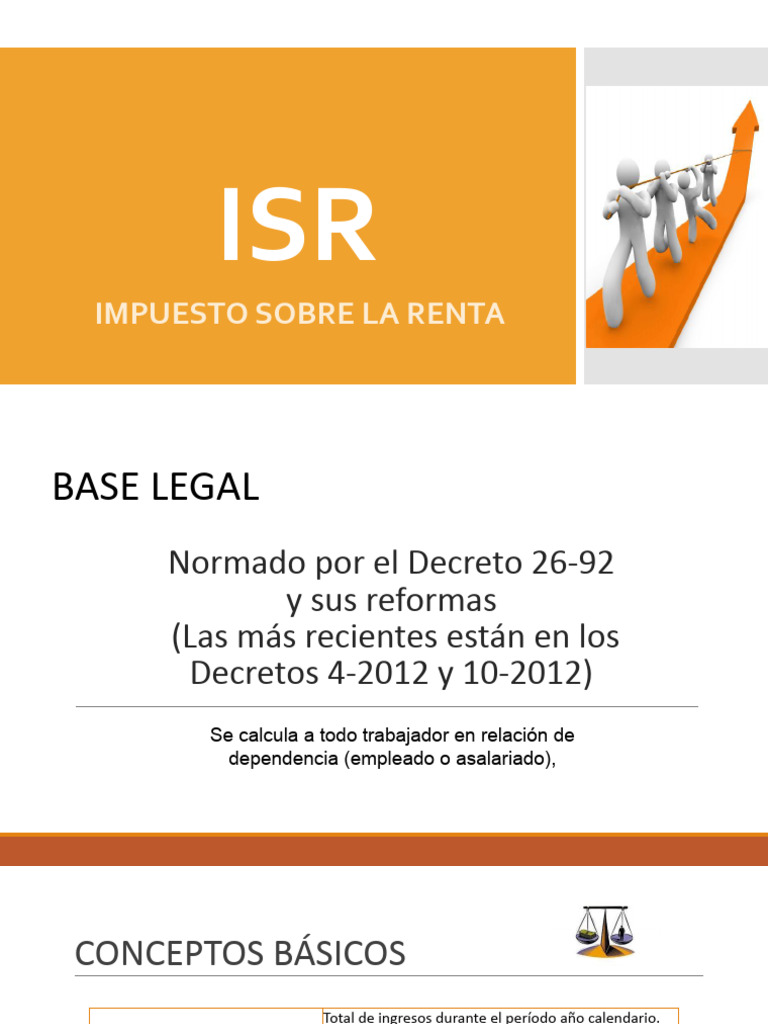 CALCULO DE ISR (1) | PDF