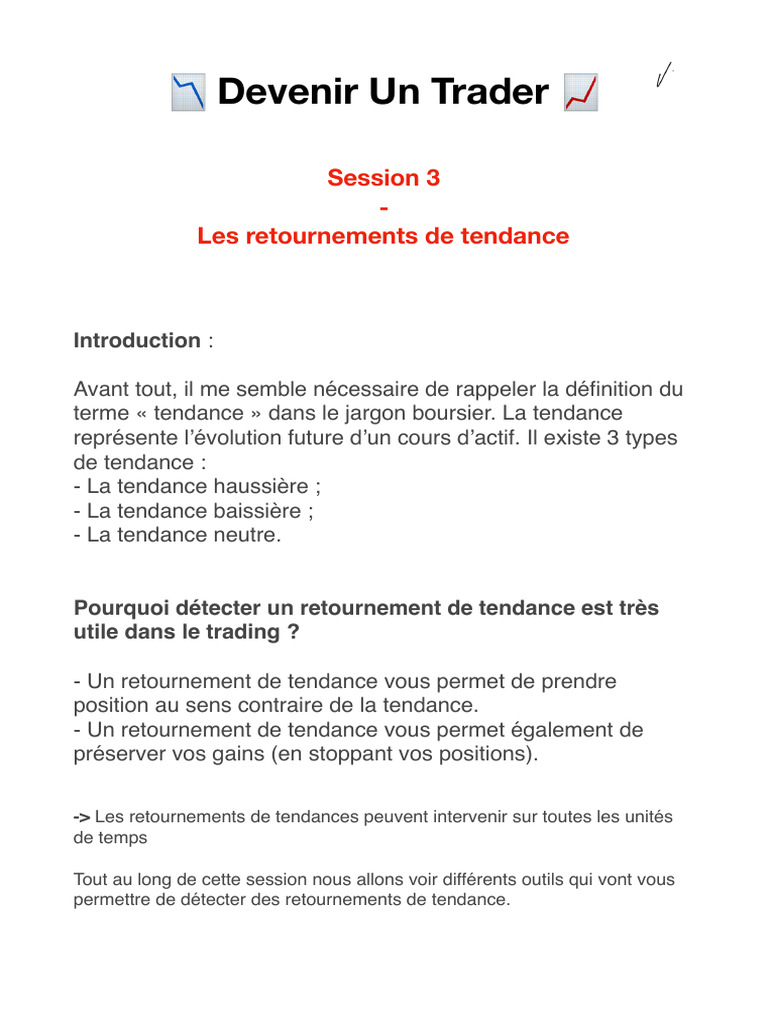 Devenir Un Trader | PDF