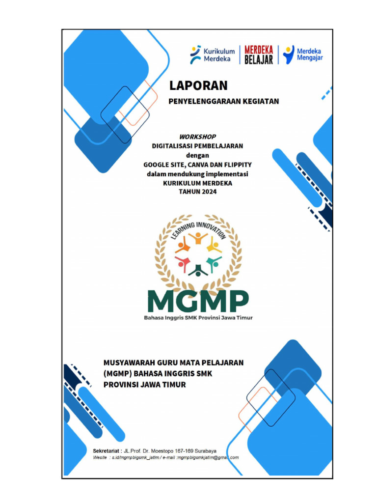 Laporan WS MG BIG Prov | PDF