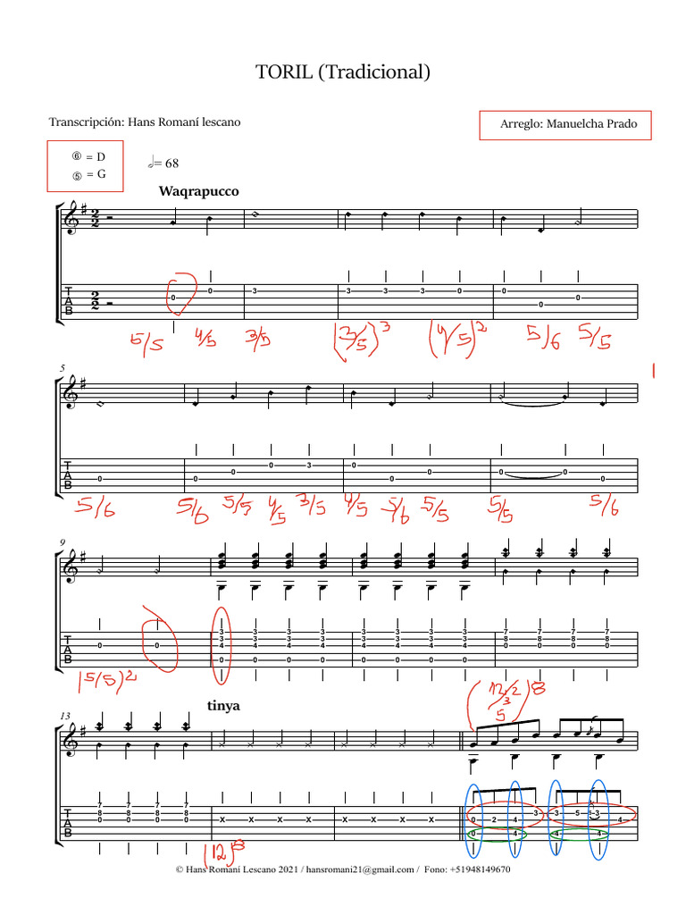 Toril Part. + Tab - GA | PDF