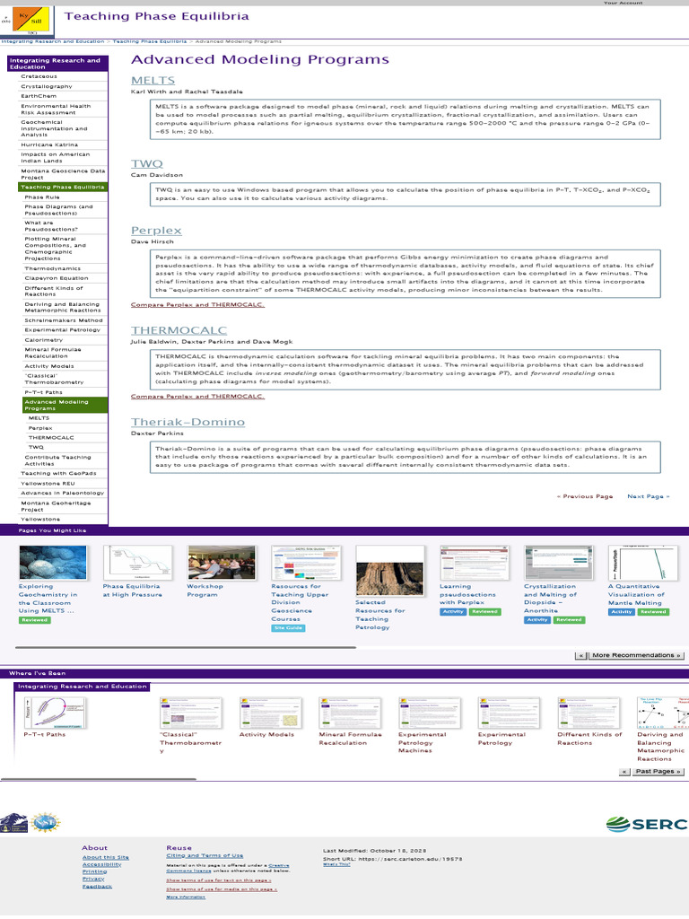 Advanced Modeling Programs | PDF