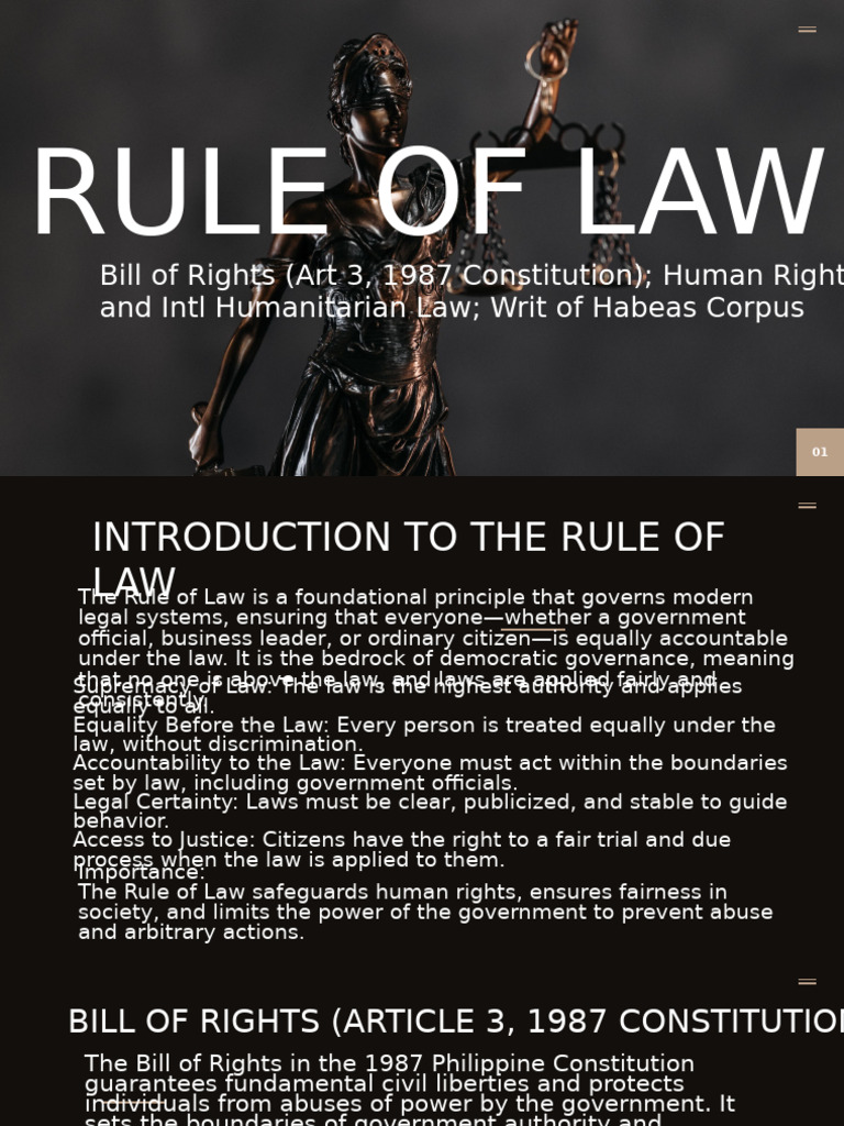 Rule of Law | PDF