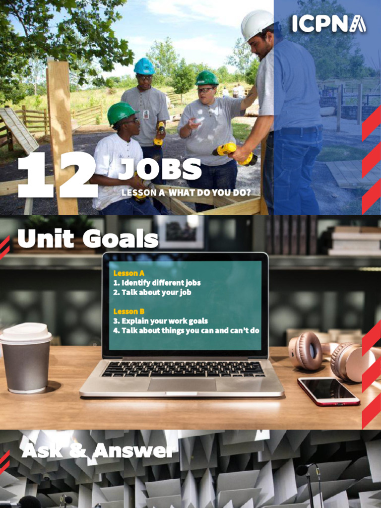 B04 - Unit 12 Jobs - Lesson A - Ss | PDF