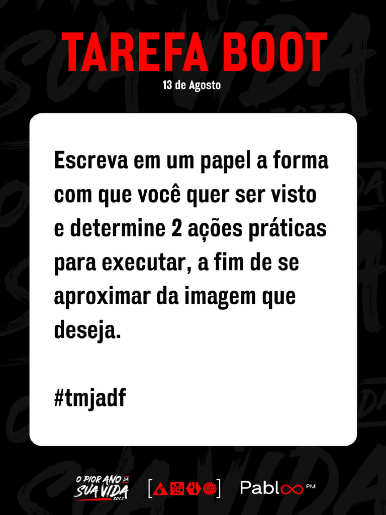 Tarefa Boot 13 - 08 PDF | PDF