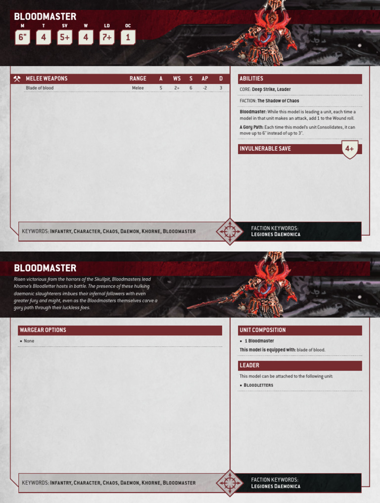 BLOODMASTER | PDF