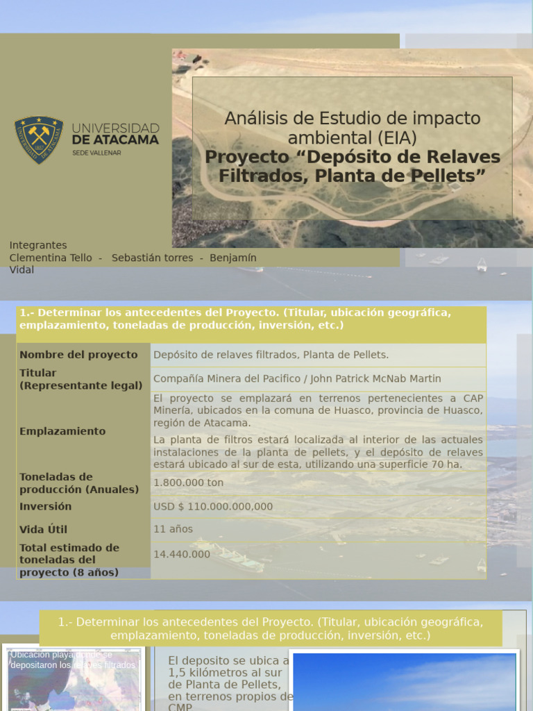 Analisis de Proyect | PDF | Evaluación de impacto ambiental | Entorno natural
