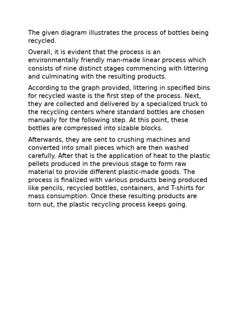 Plastic bottles | PDF