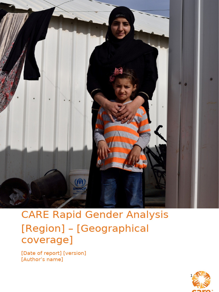 CARE RGA Report-Template | PDF