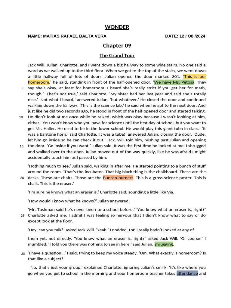 Chapter 09 - The Grand Tour | PDF