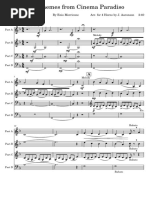 Cinema Paradiso Partitura Piano Gratis | PDF | Quartet | Sheet Music