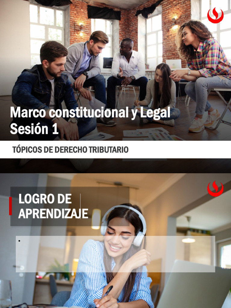 CA157-Sesión 1-Marco Constitucional y Legal-2024-2 | PDF