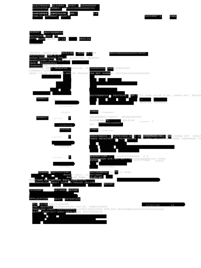 Inter Banking Screen Tracer Black Screen Debit Confirmation 5b | PDF