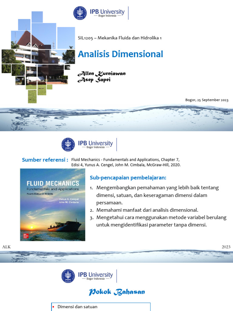 Chapter 5 - Fluid Mechanics Fundamentals and Applications | PDF