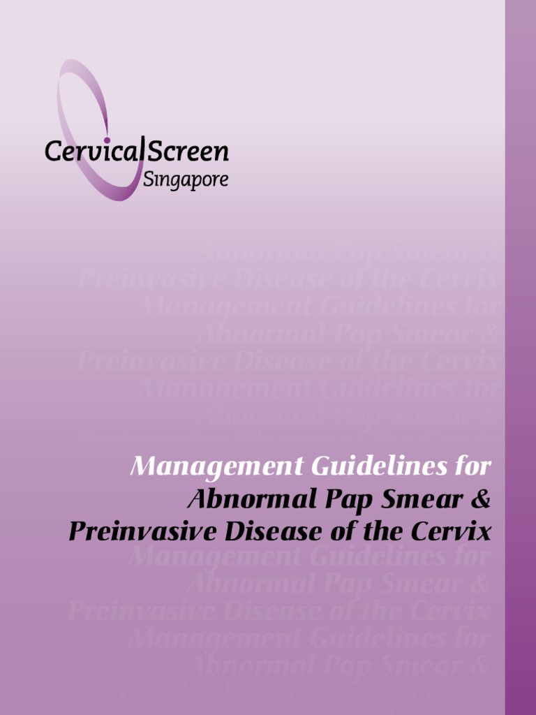 Cervical Smear Management Guidelines | PDF | Cervical Cancer | Biopsy