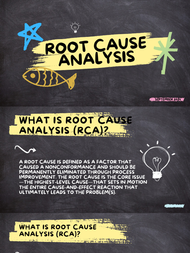Root Cause Analysis | PDF