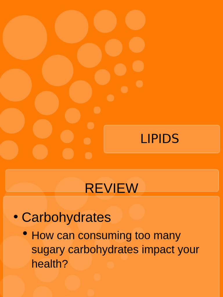 Lipids | PDF