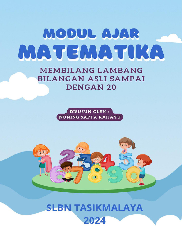 Modul Ajar Matematika (SLB) - Membilang Lambang Bilangan Asli Sampai Dengan 20 - Fase A ...