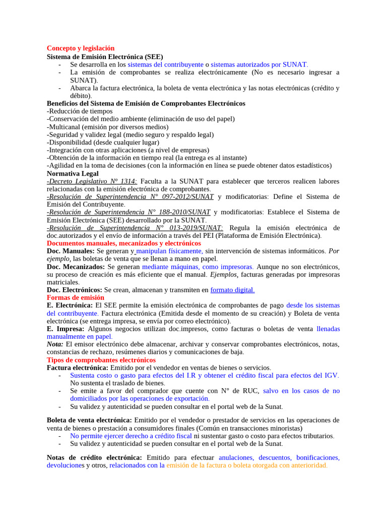 S5 Sistema De Emision De Comprobantes Electronicos Pdf