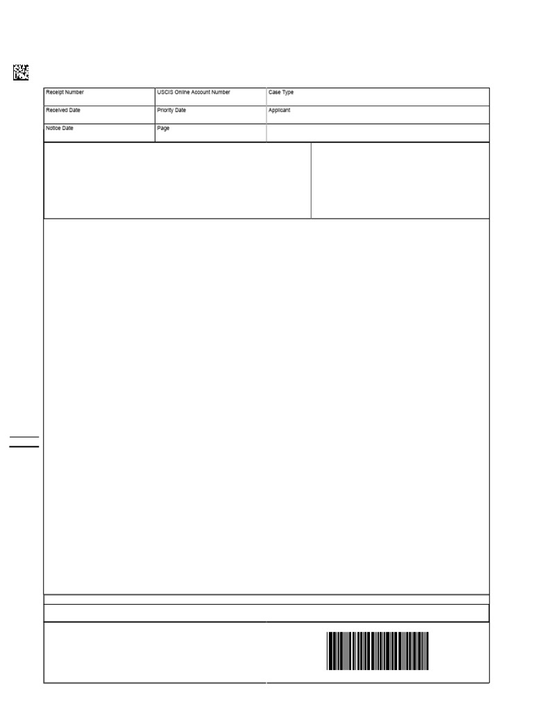 Receipt Notice | PDF