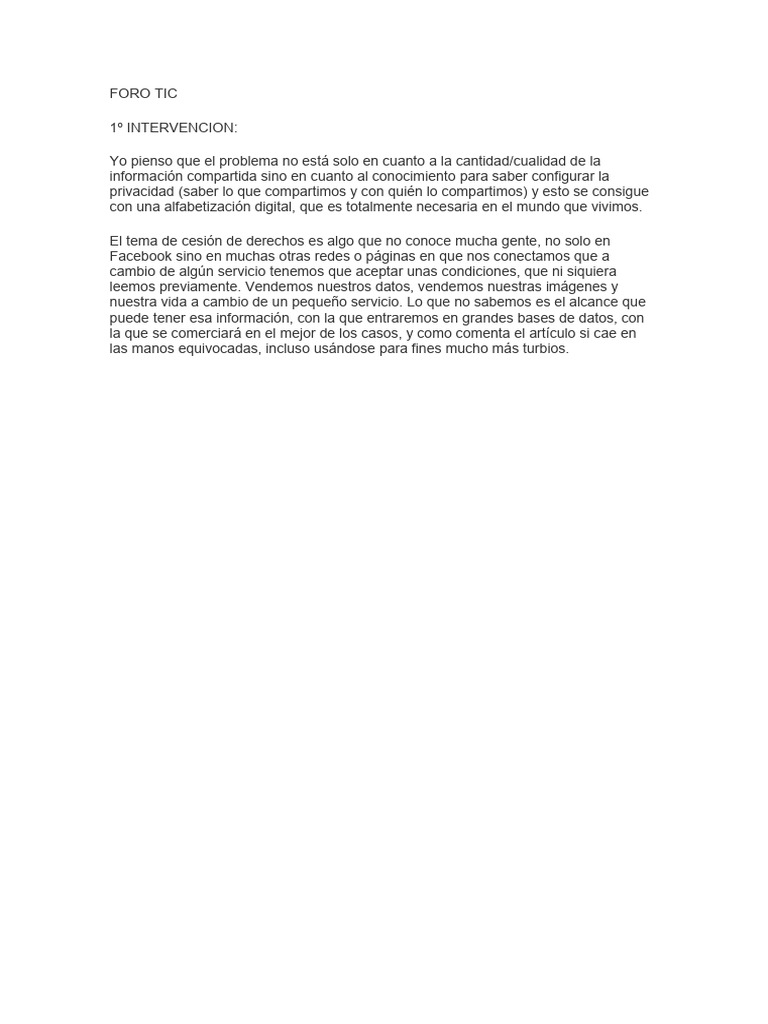 FOROTIC | PDF | Tecnología de información y comunicaciones | Ciencias ...