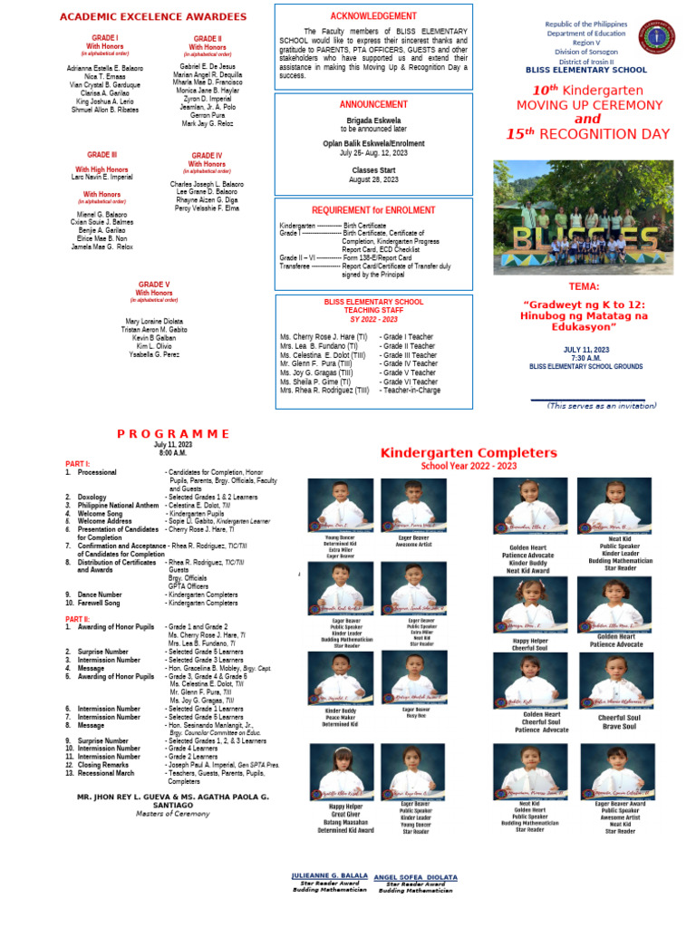 RECOGNITION 2023 | PDF