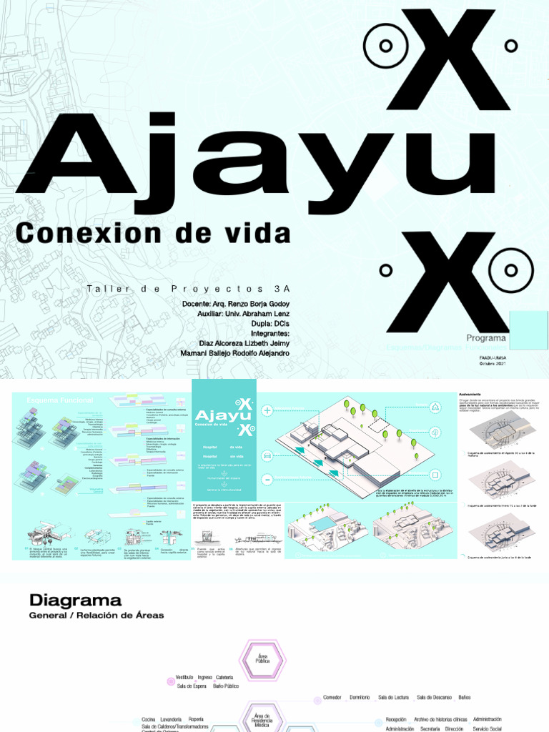 01-Partido Arquitectonico-Esquemas y Diagramas Funcionales | PDF