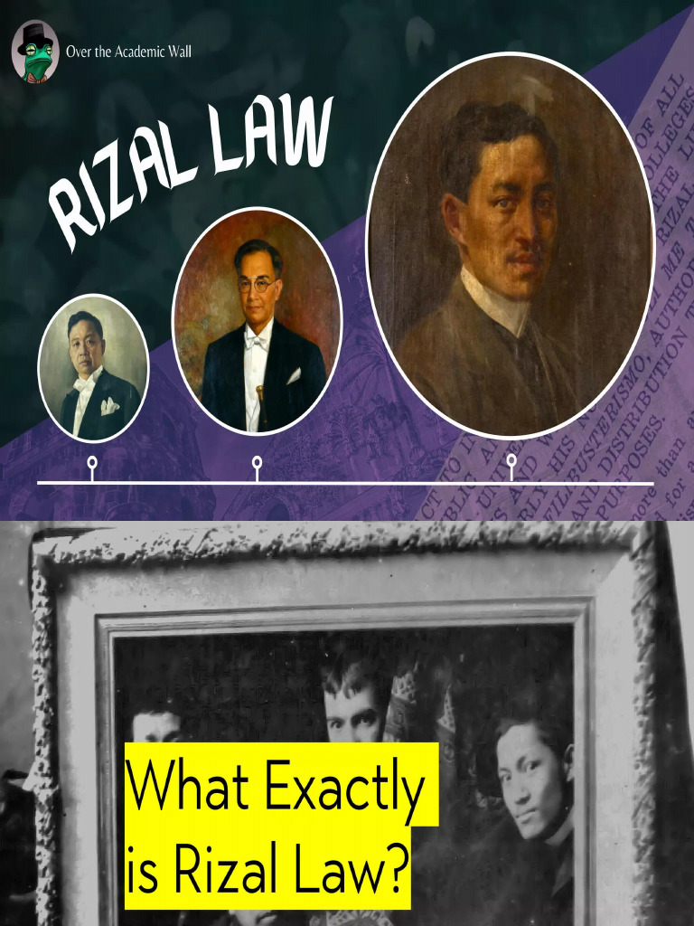 Background of RA 1425 - Rizal Week 1 | PDF