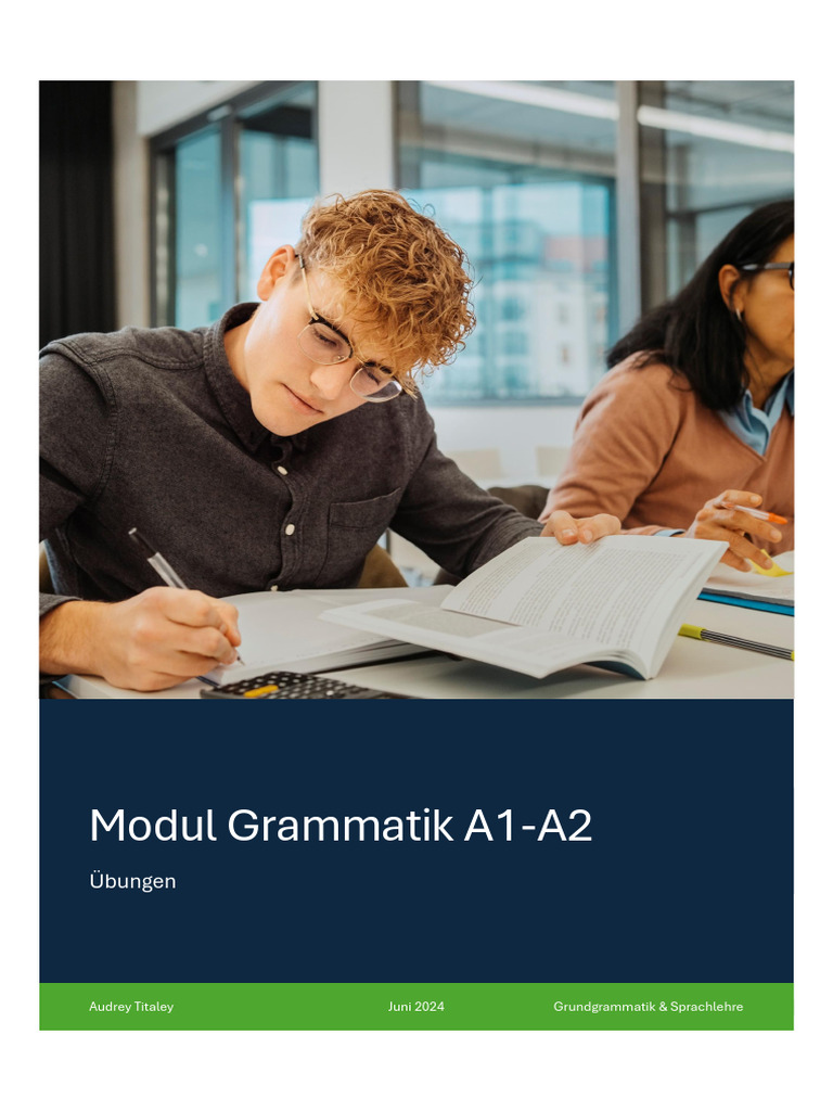 Modul Grammatik A1 A2 | PDF