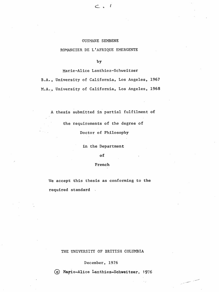 Ubc - 1977 - A1 L35 | PDF