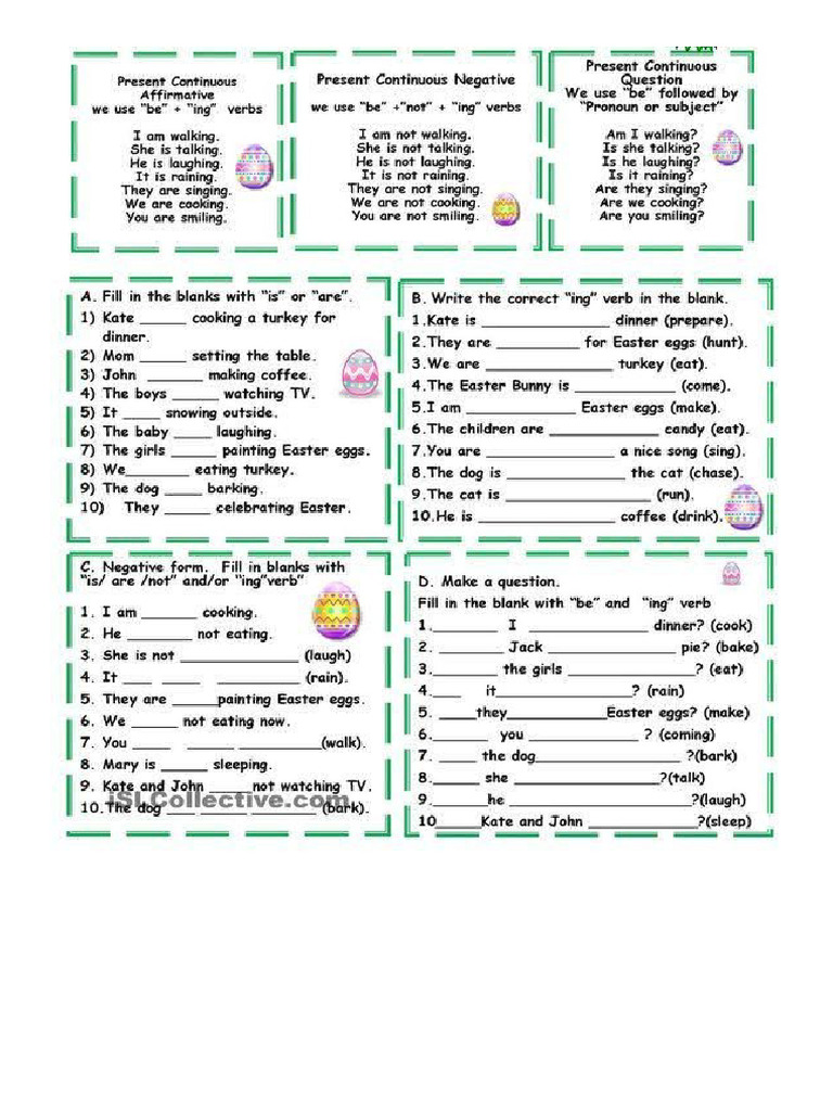 Present Simple 3 | PDF