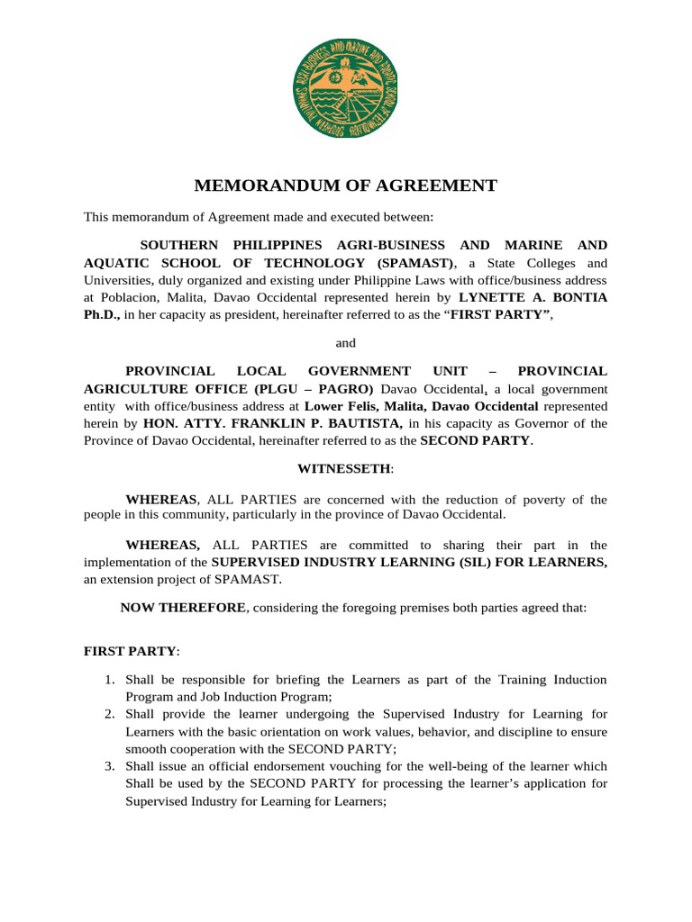 Tesda-Moa-Sil - Final | PDF