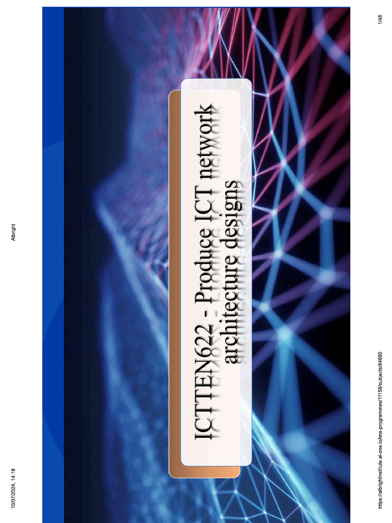 Produce ICT Network Architecture Designs | PDF