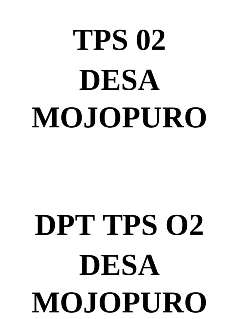 TPS 02 | PDF