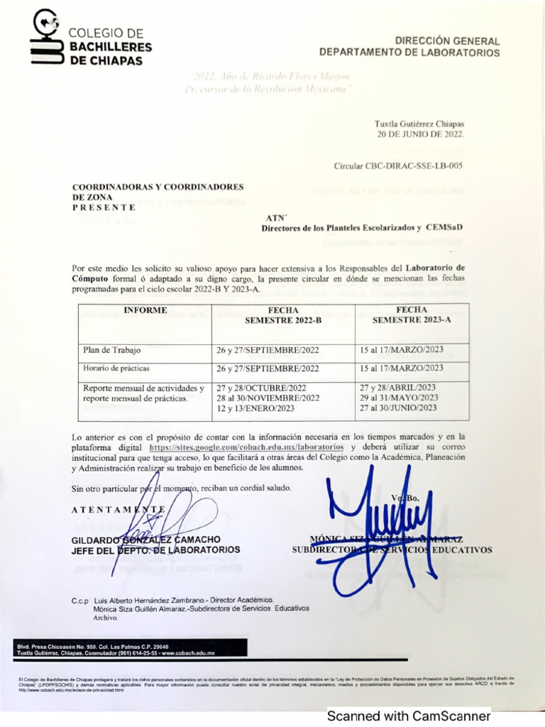 Circular 005, 006, 007 | PDF