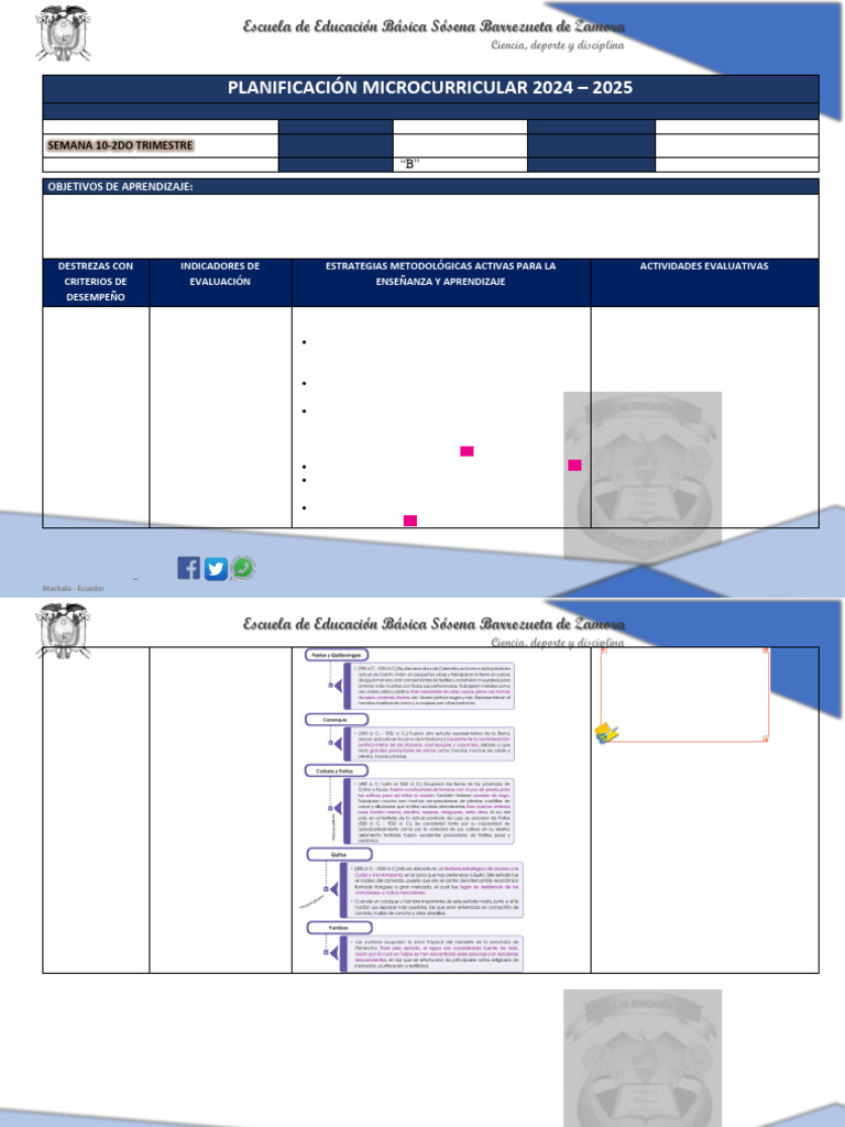 Semana 10 - 2do Trim - Eess - 14 A 18 Oct - 24 | PDF