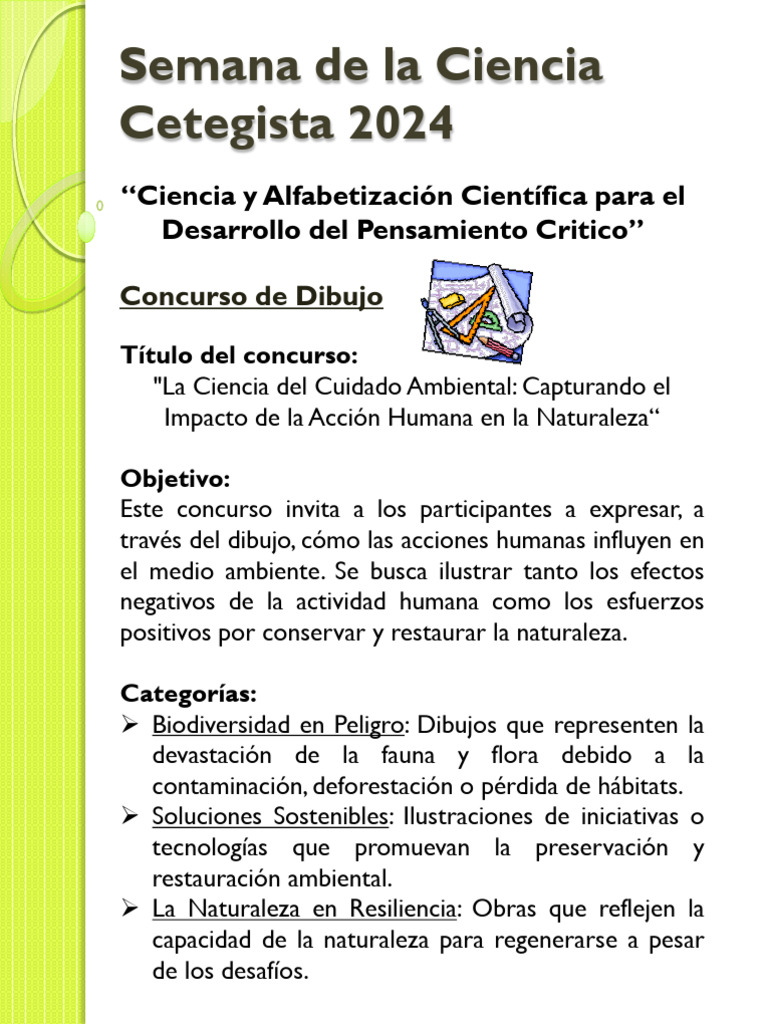 Concurso de dibujo SDC | PDF