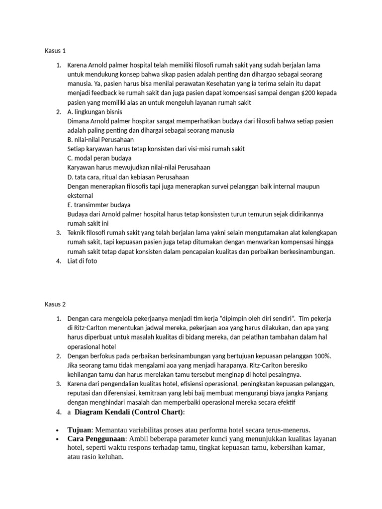 tugas operasional | PDF