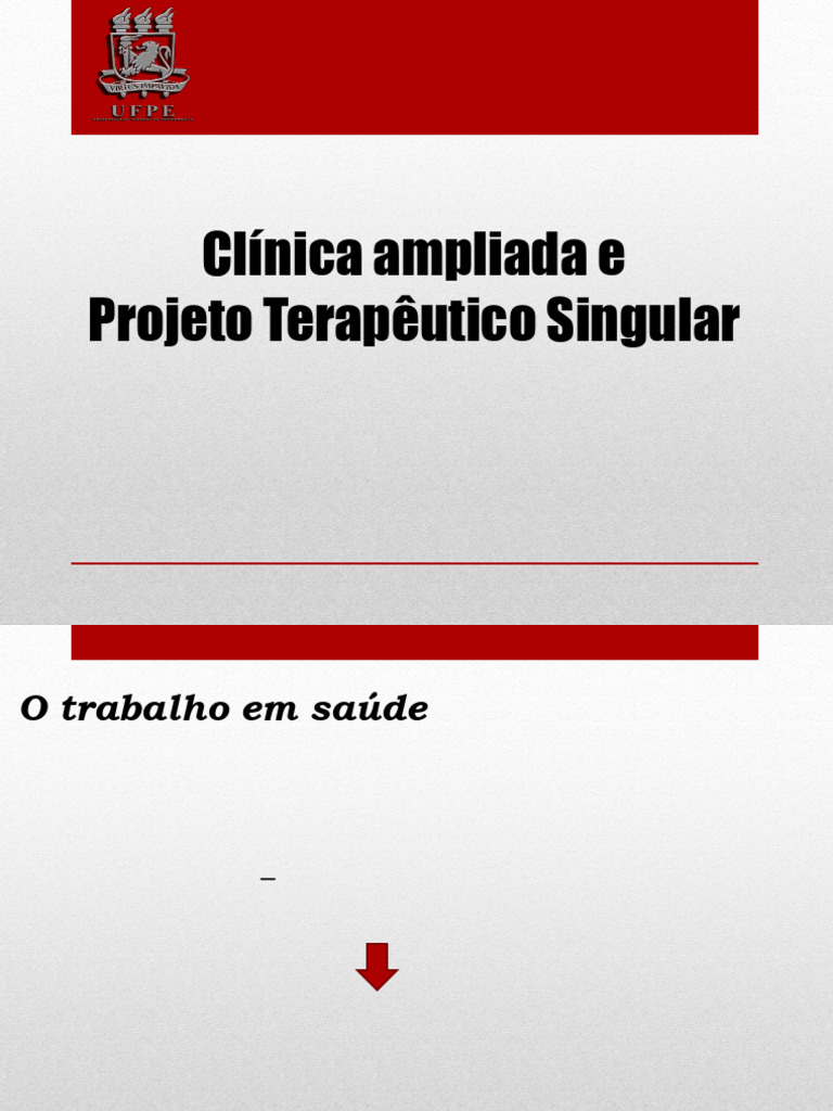 Clnica Ampliada e PTS | PDF