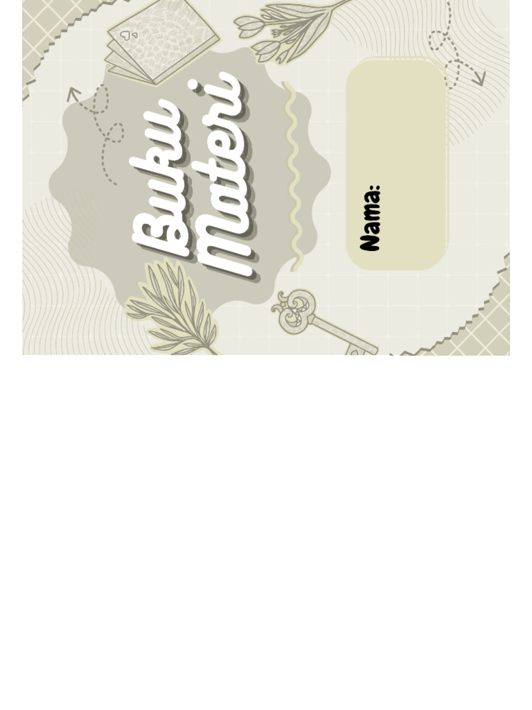 Buku Materi Fiks | PDF