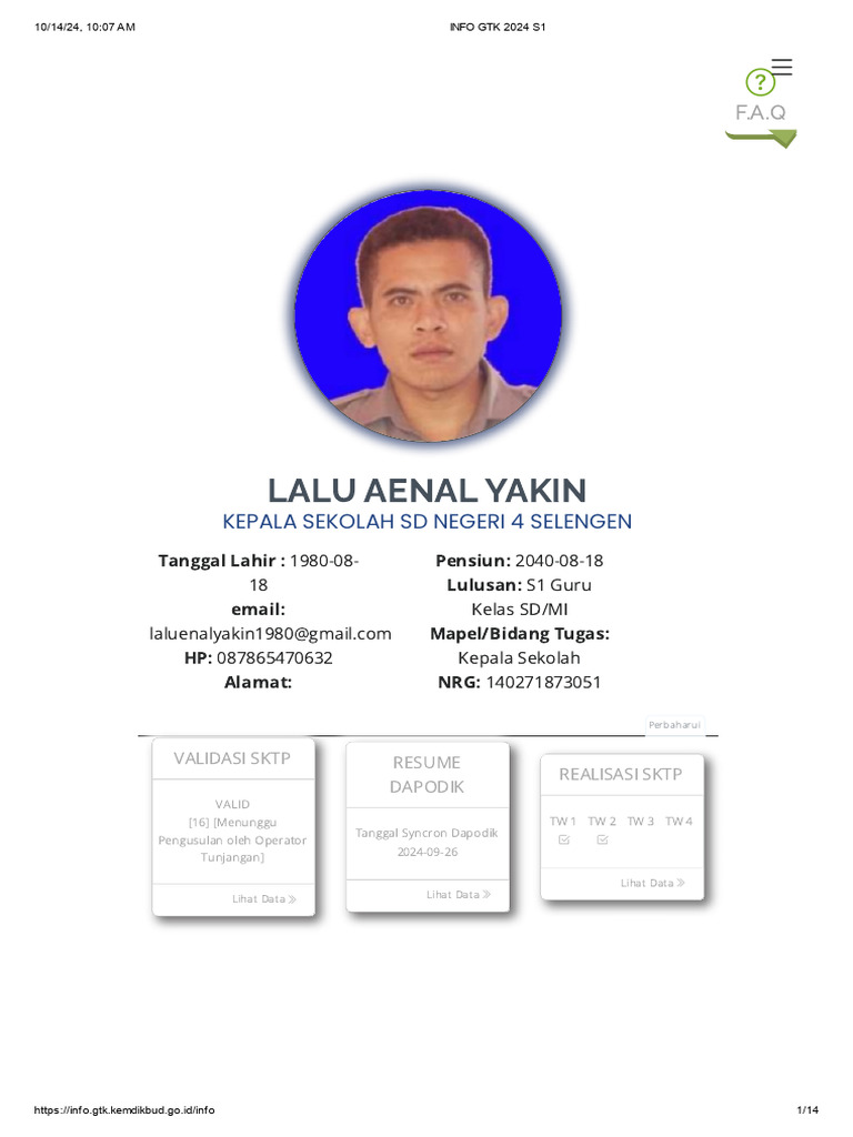 Info Gtk 2024 s1 Valid | PDF