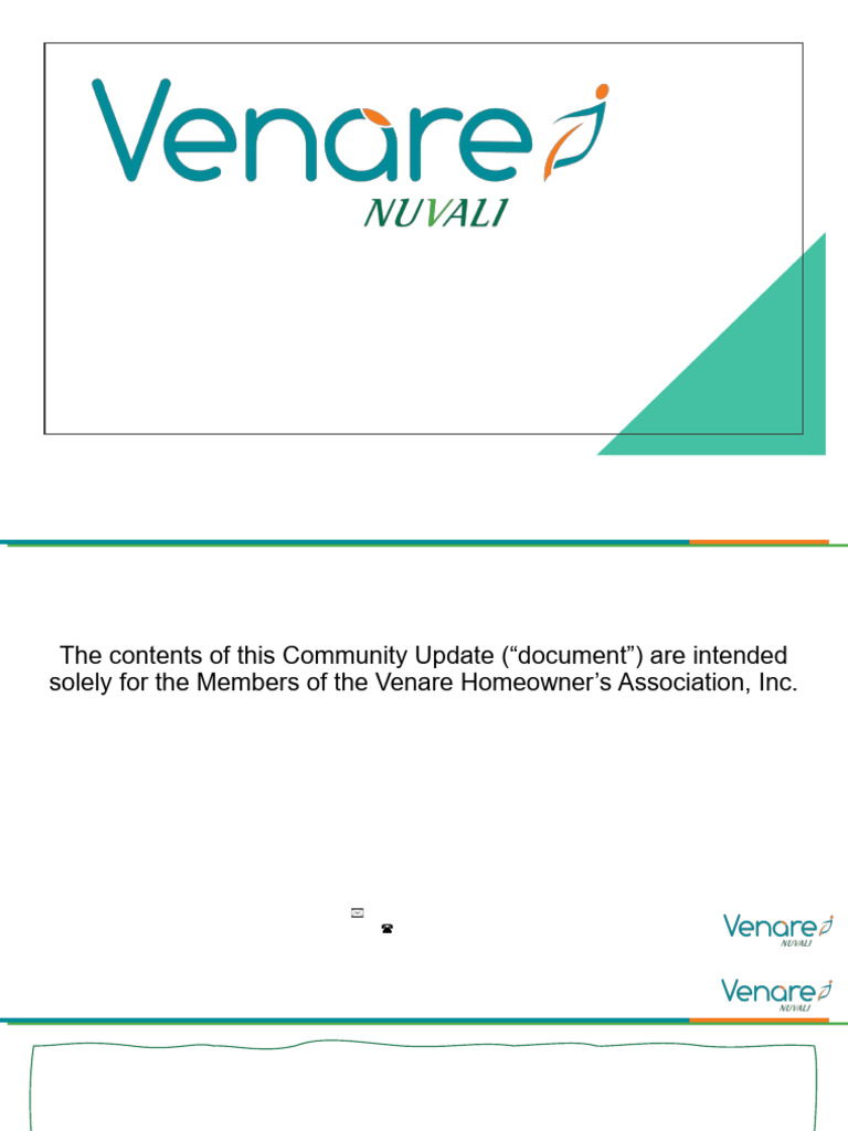 Venare Community Update - 202204 April 2022 | PDF