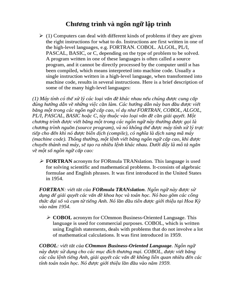 Programs and programming languages | PDF Programs and programming languages | PDF