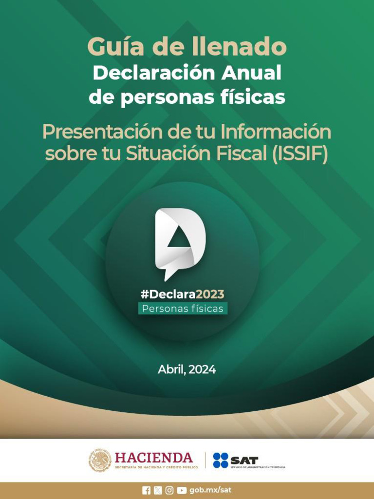 Guía+llenado+ISSIF ACDP+REV2 | PDF