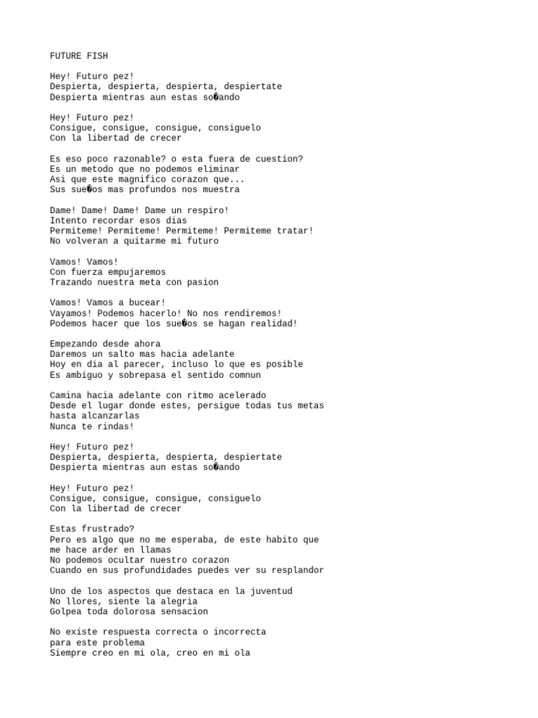 Future Fish | PDF